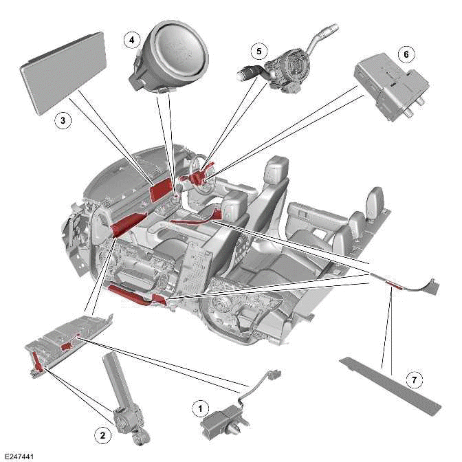Land Rover Defender - Interior Lighting - Component Location, Overview ...