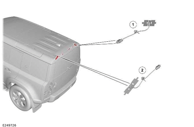 Land Rover Defender - Antenna - Information and Entertainment System