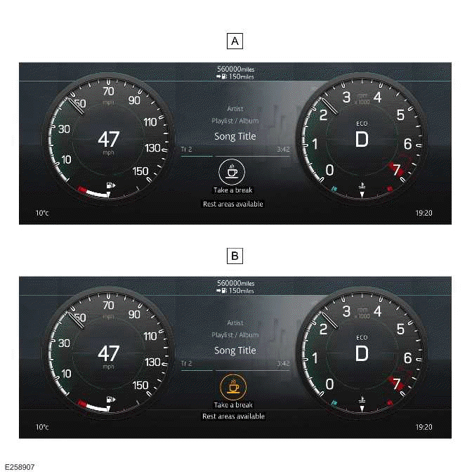 Land Rover Defender - Warning Devices - Operation - Warning Devices