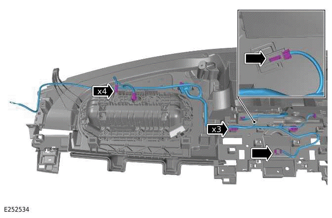 Land Rover Defender - Instrument Panel Upper Trim - Instrument Panel ...
