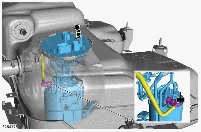 Land Rover Defender - Fuel Pump Module - 90 - Fuel Tank and Lines