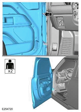 Land Rover Defender - Front Door - Body Closures