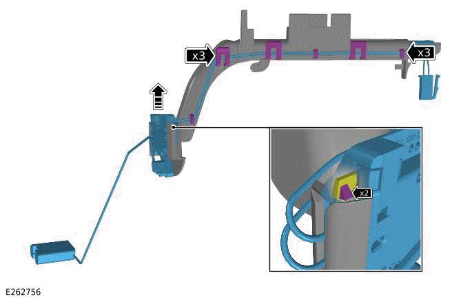 Land Rover Defender - Fuel Level Sensor - Fuel Tank and Lines