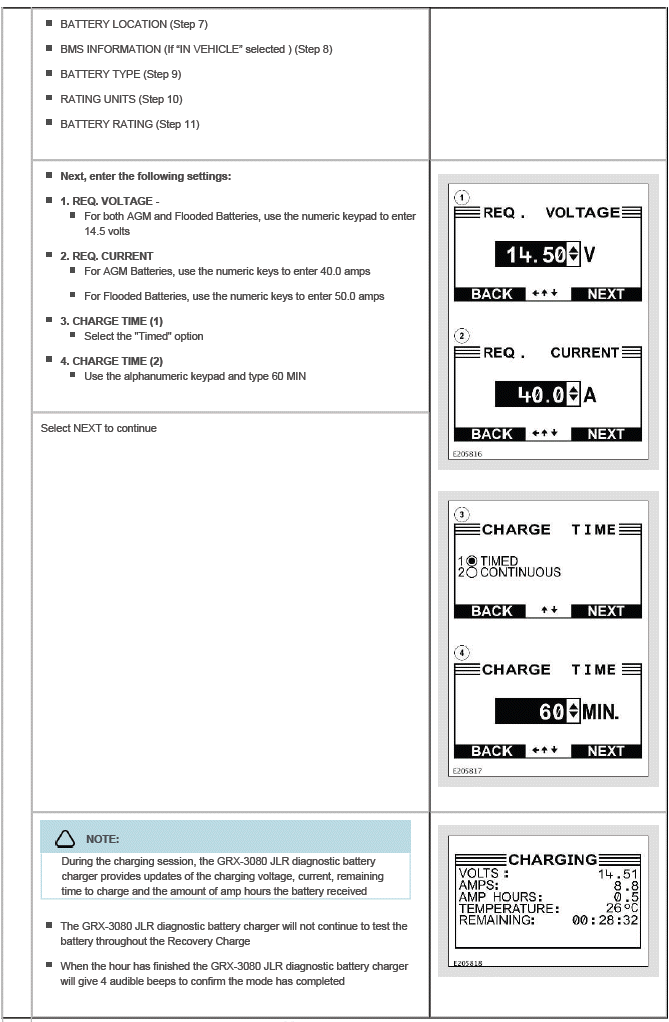 Land Rover Defender - Battery Diagnostics - 12 Volt Midtronics GRX-3080 ...