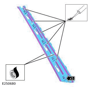 Land Rover Defender - Windshield Moulding Carrier - Glass, Frames and ...