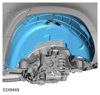 Land Rover Defender - Rear Wheel Arch Liner - Exterior Trim and ...