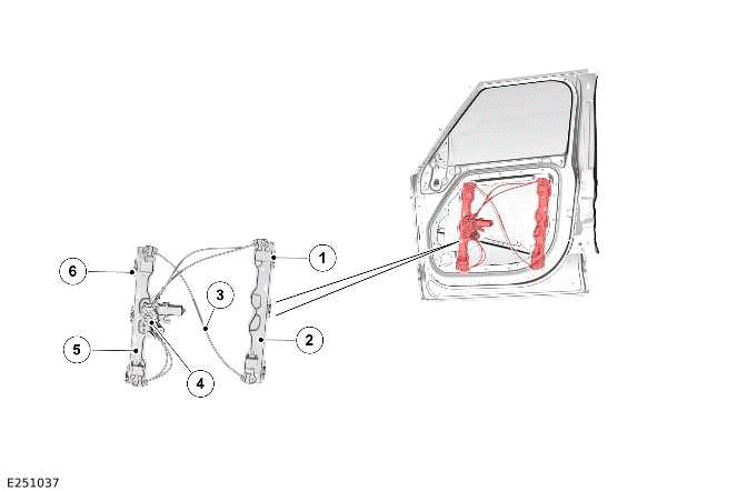 Land Rover Defender - Glass, Frames and Mechanisms - Description ...