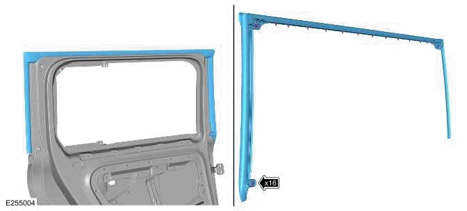 Land Rover Defender - Rear Door - Body Closures