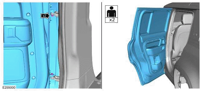 Land Rover Defender - Rear Door - Body Closures
