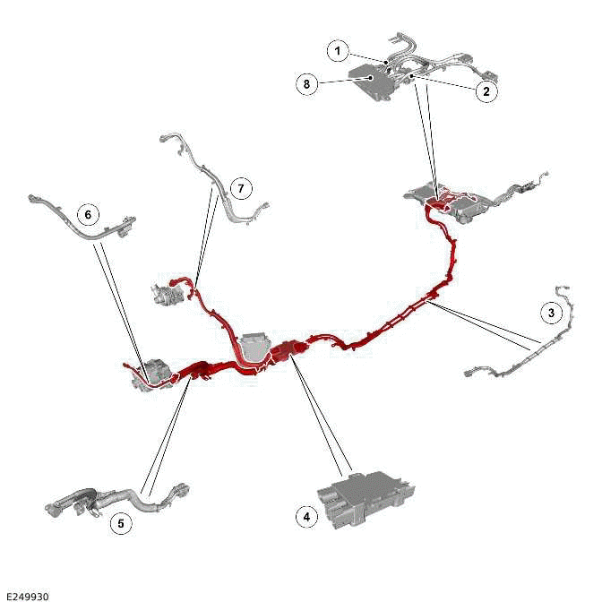 Land Rover Defender - MHEV Battery and Cables - Battery, Mounting and ...