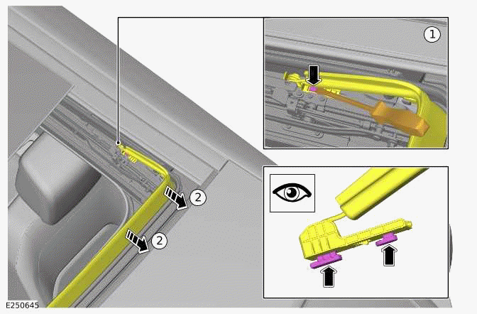 Land Rover Defender - Roof Opening Panel Air Deflector - Roof Opening Panel