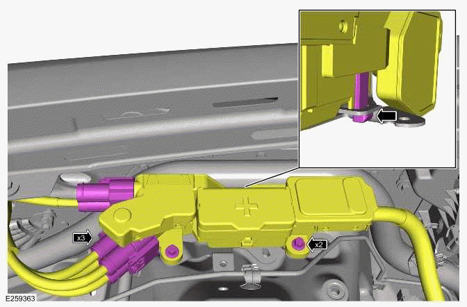 Land Rover Defender - Startup Battery Positive Cable - Wiring Harnesses