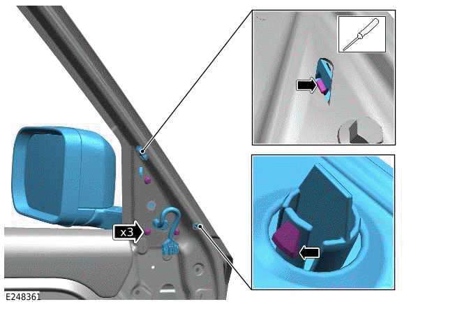 Land Rover Defender - Door Mirror - Rear View Mirrors
