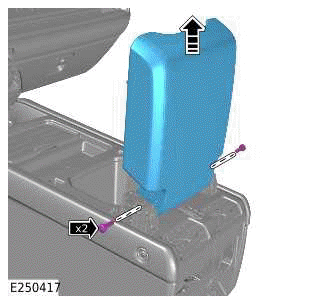 Land Rover Defender - Floor Console Stowage Compartment Lid ...