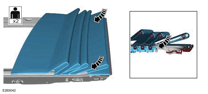 Land Rover Defender - Canvas Roof Frame - Roof Opening Panel