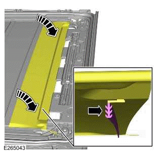 Land Rover Defender - Canvas Roof Frame - Roof Opening Panel