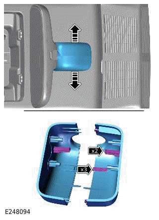 Land Rover Defender - Interior Rear View Mirror - Rear View Mirrors