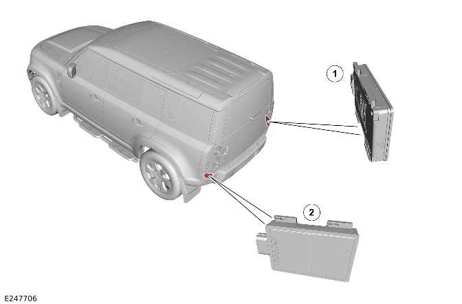 Land Rover Defender - Warning Devices - Description - Warning Devices